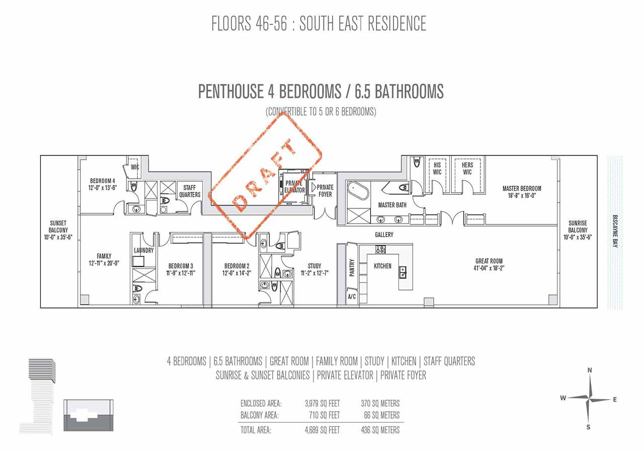 Elysee Miami Floor Plans & Pricing Released-Edgewater’s Newest Ultra ...