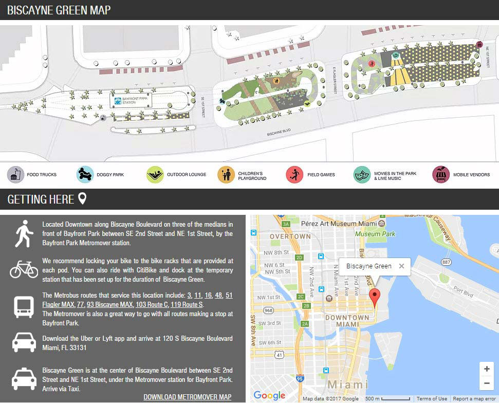 Biscayne Green “Pop-Up” in Downtown Miami Starts Today - Miami Luxury Homes