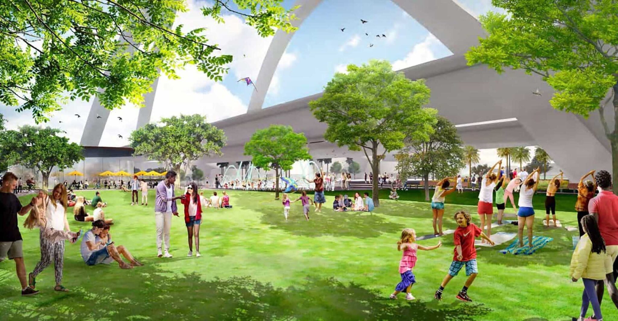 Downtown Miami Signature Bridge Construction Progress - The First Arch ...