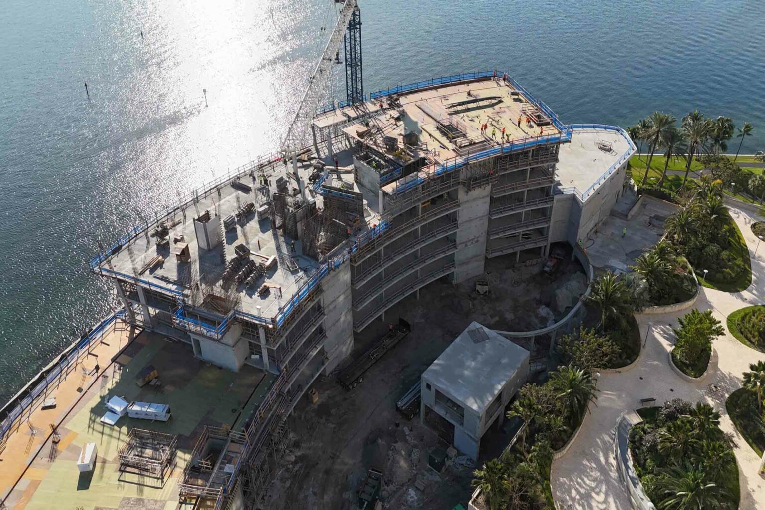 Construction Update On CMC Group's Vita At Grove Isle In Coconut Grove ...